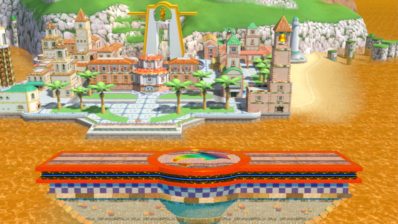 Sunset Isle Delfino Mod for Super Smash Bros. Ultimate | SSBU Mods