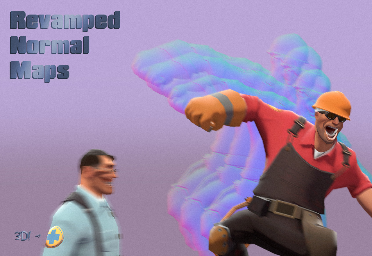 Revamped Normal Maps Mod for Team Fortress 2 | TF2 Mods