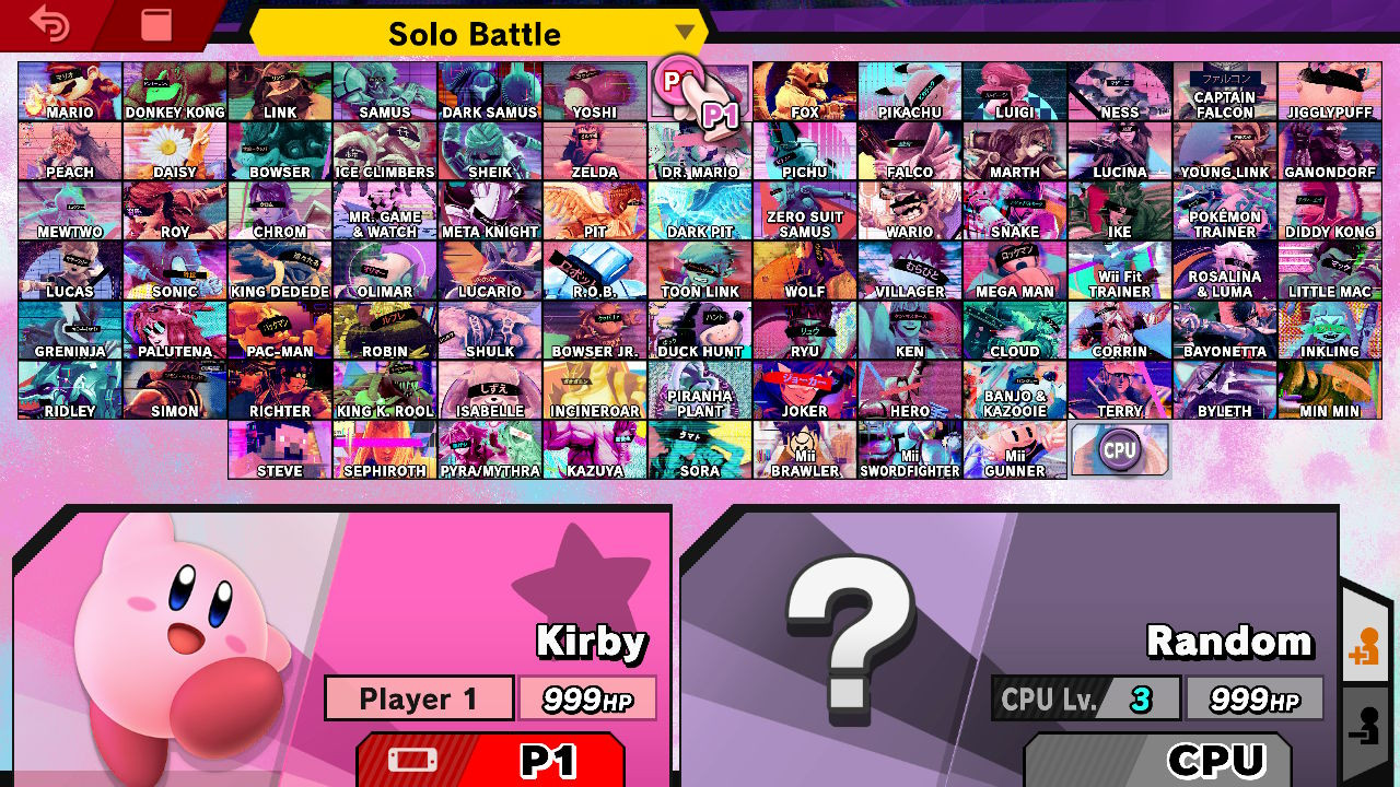 SMVSHWAVE Inspired CSS Icons for Final DLC Mod for Super Smash Bros ...