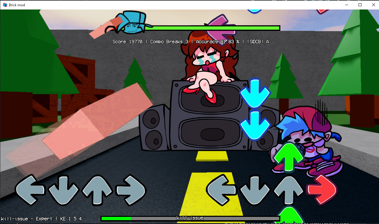 FNF: VS Brick Mod for Friday Night Funkin' | FNF Mods