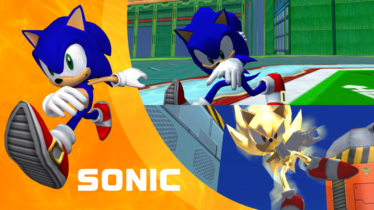 SEGA Superstars Models Mod for Sonic Heroes | SH Mods