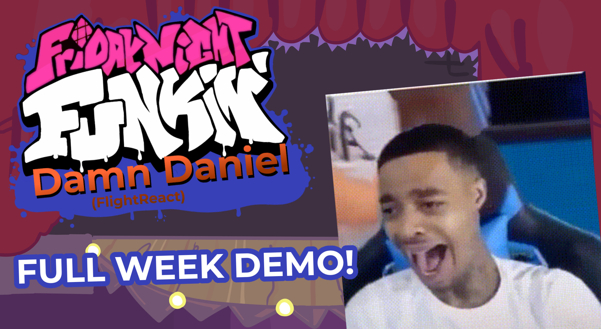 Vs Damn Daniel (FlightReacts) - (FULL WEEK DEMO) Mod for Friday Night ...
