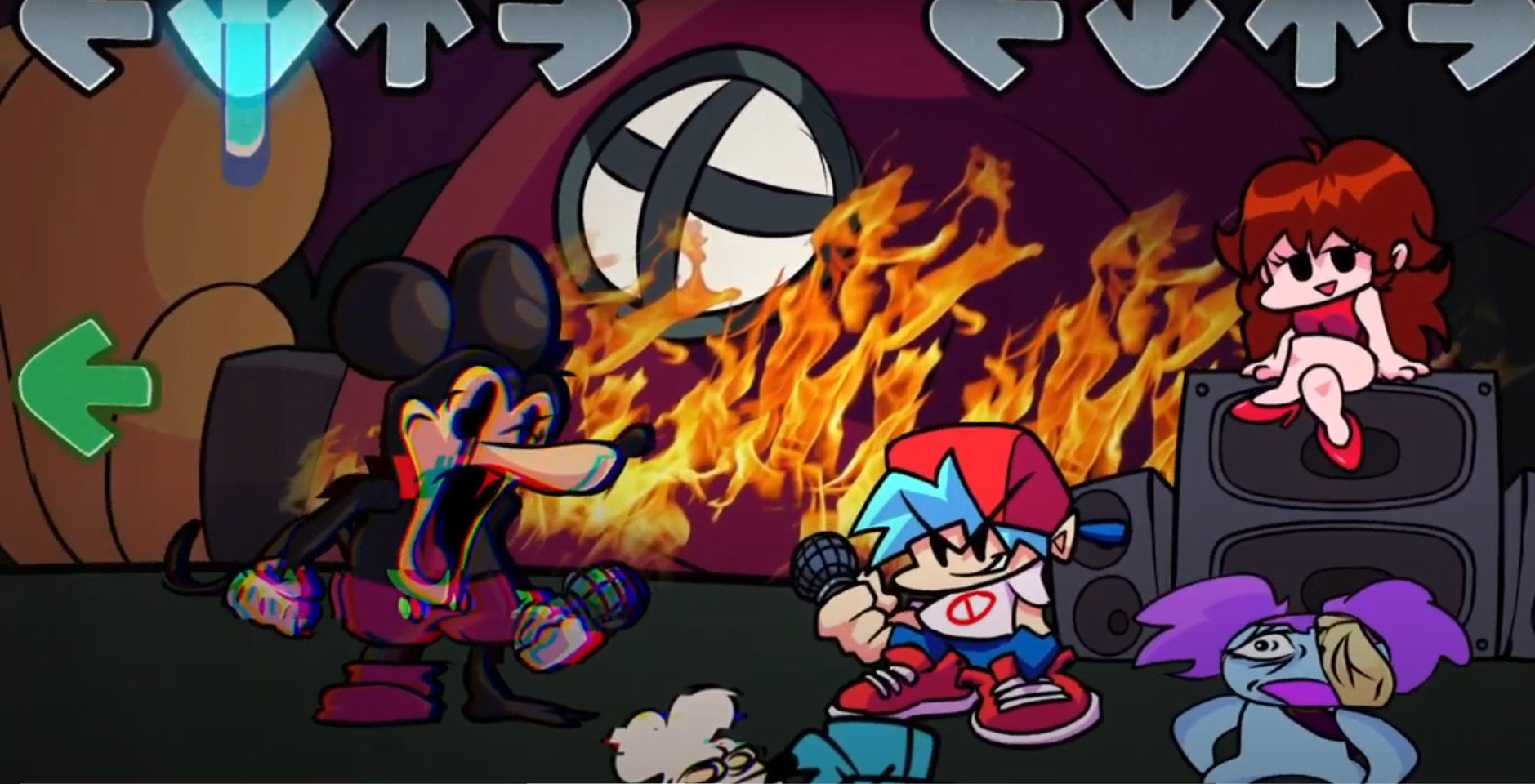 (2.0 UPDATE) CLUBHOUSE CHAOS - (Vs Pibby Mouse) Mod for Friday Night ...