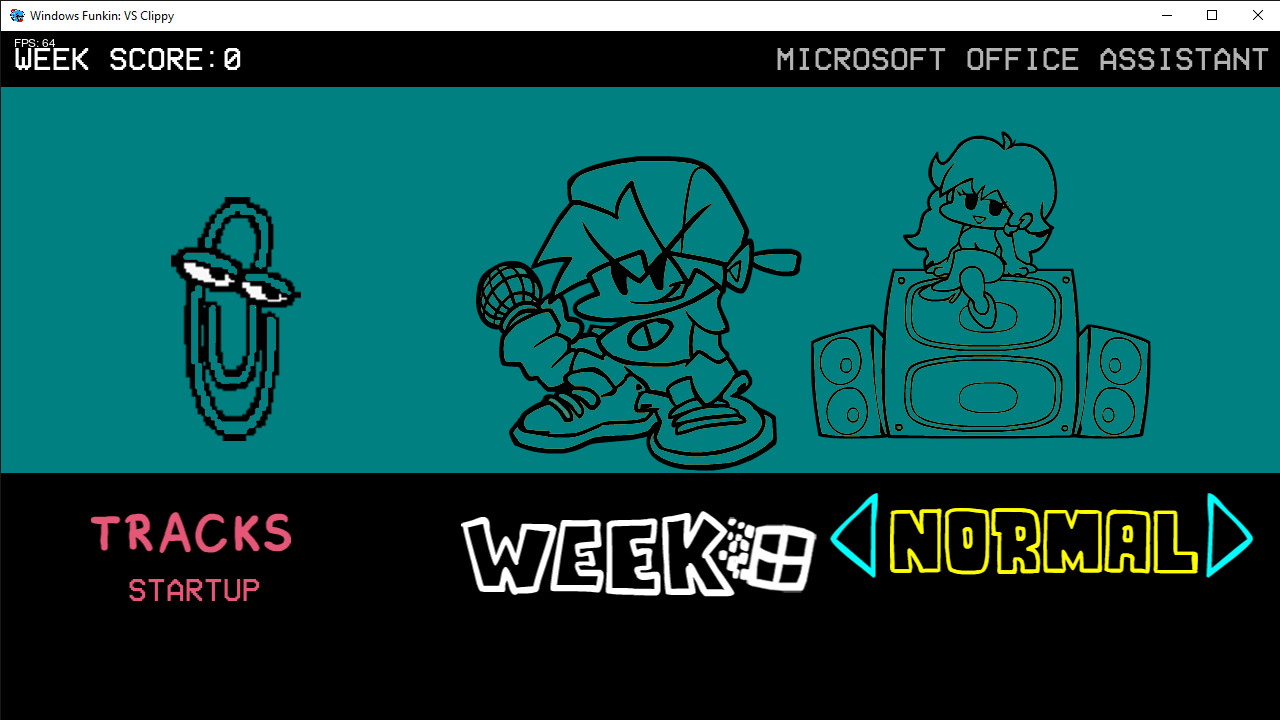 Windows Funkin': VS Clippy (DEMO) Mod for Friday Night Funkin' | FNF Mods