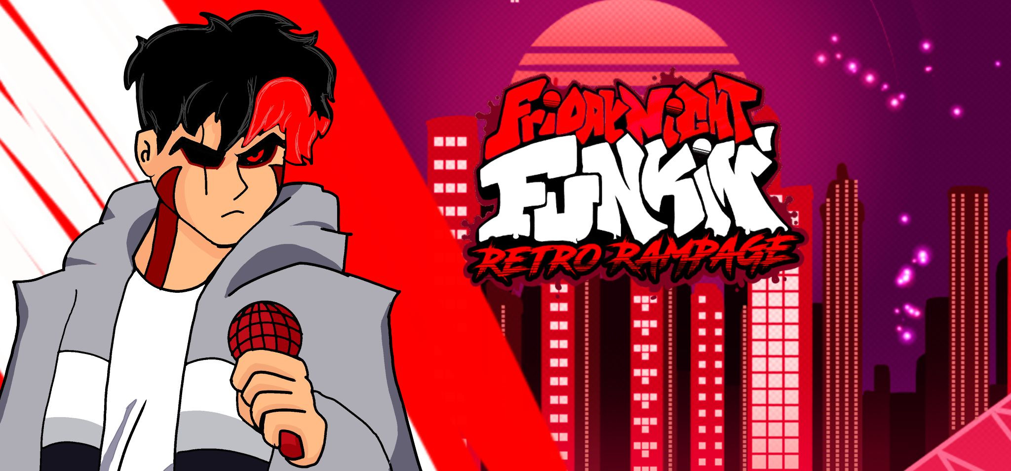 FNF Retro Rampage | FINAL DEMO [Friday Night Funkin'] [Mods]
