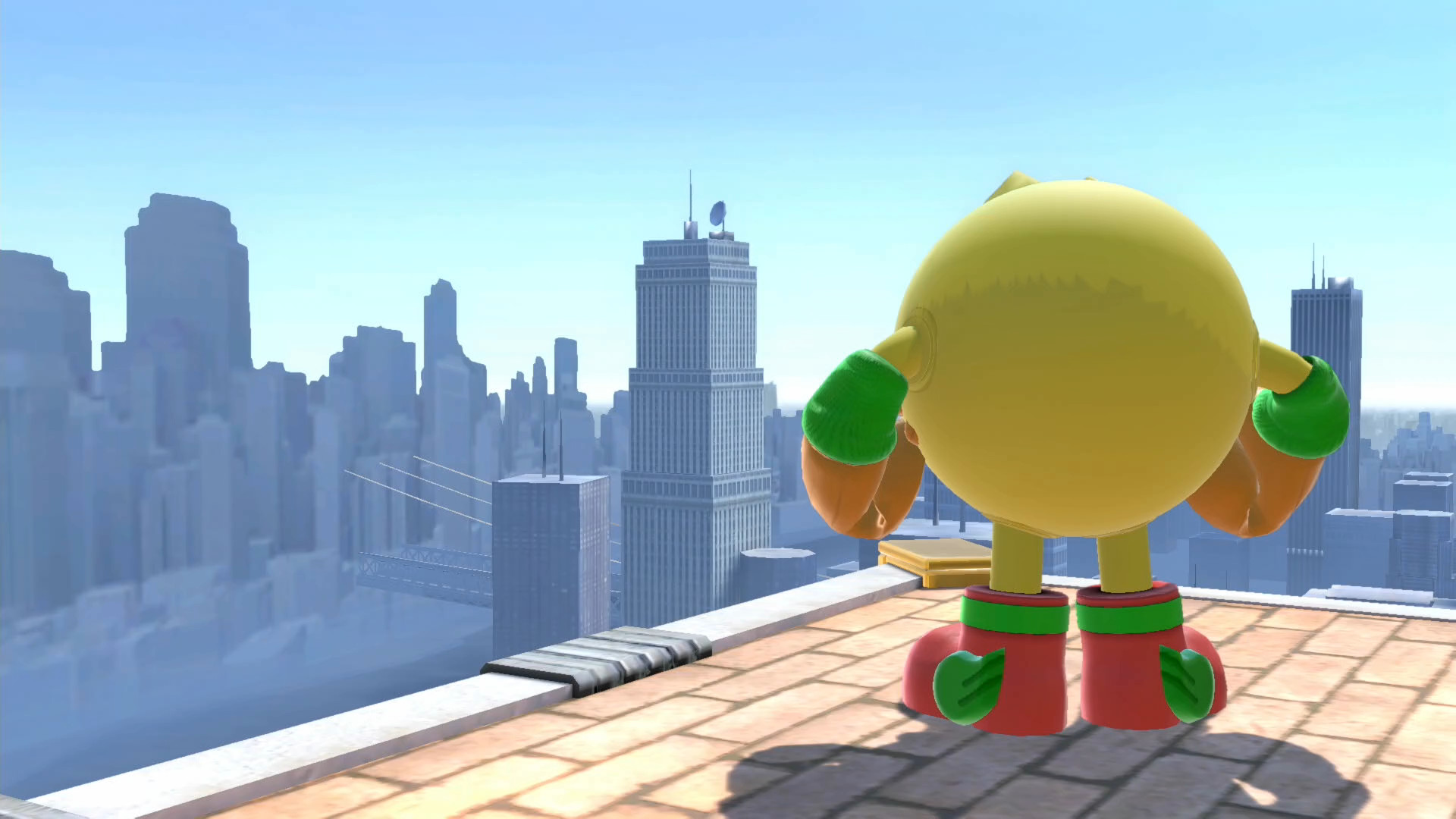 Green Pac-Man [Super Smash Bros. Ultimate] [Mods]