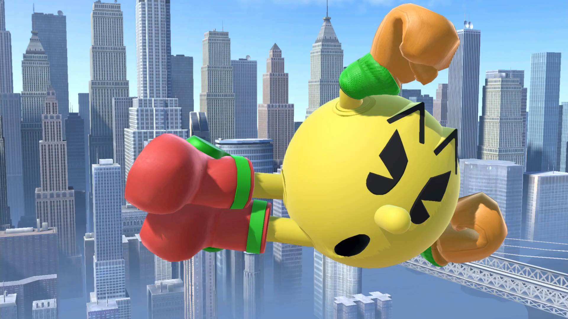 Green Pac-Man [Super Smash Bros. Ultimate] [Mods]