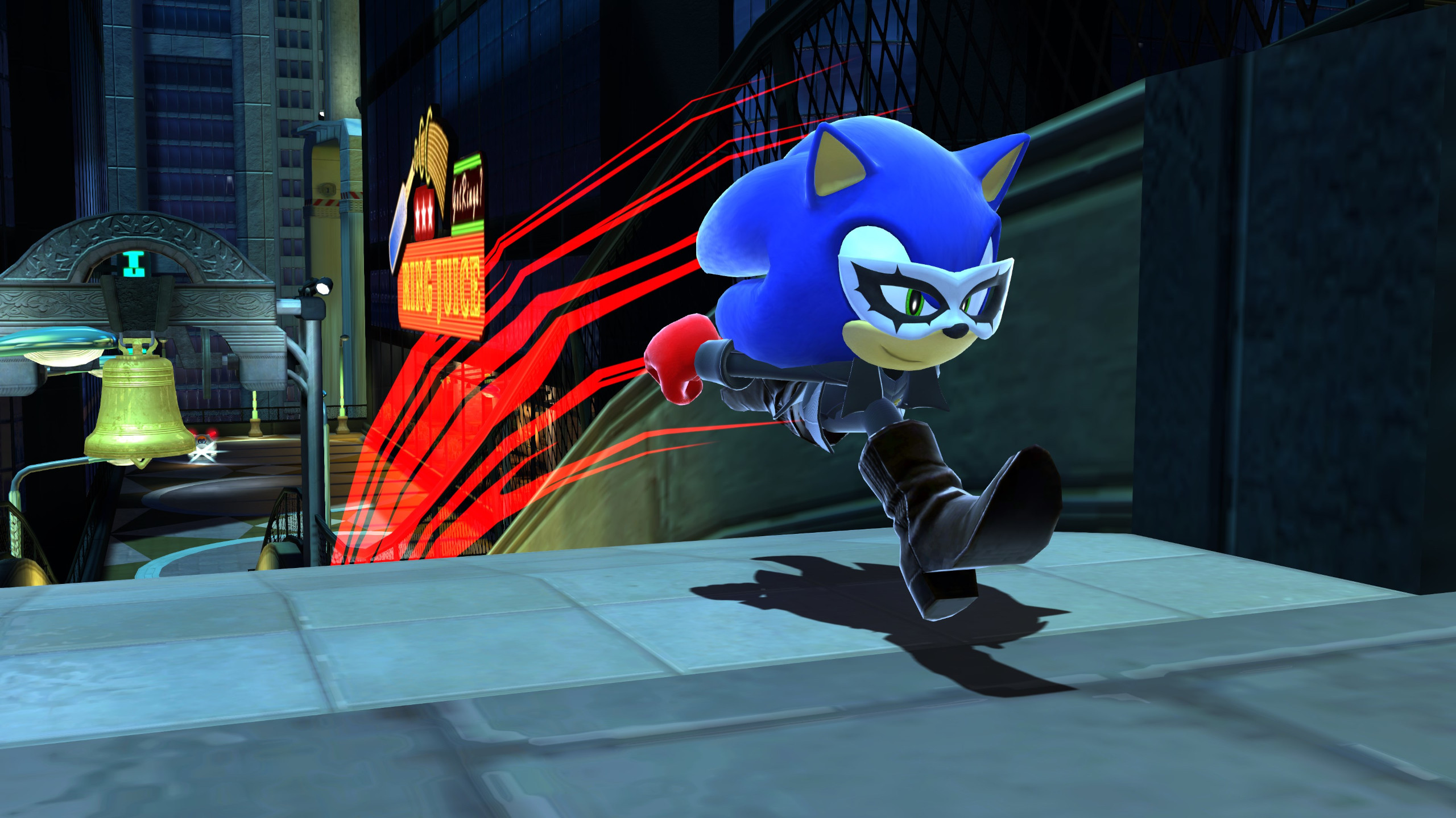 Persona 5 Joker Costume Mod for Sonic Generations (2011) | Gens Mods