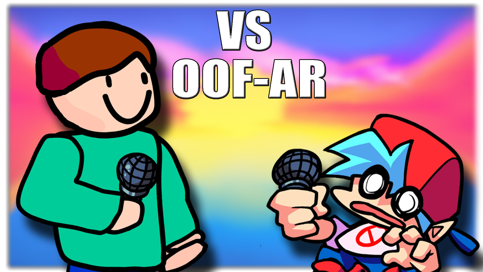 vs oof-ar Mod for Friday Night Funkin' | FNF Mods