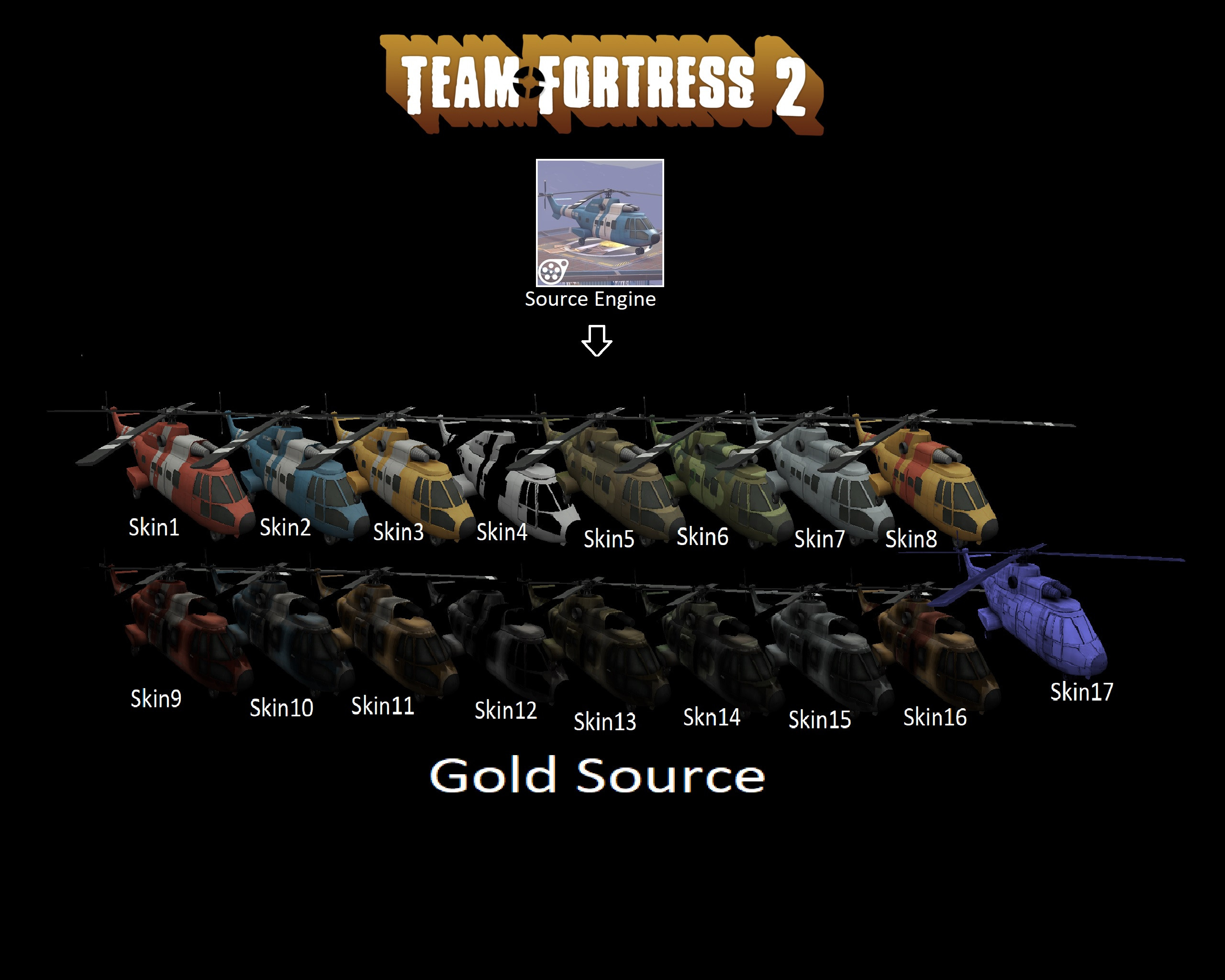 TF2 Coast Guard Helicopter Mod for Counter-Strike 1.6 | CS1.6 Mods