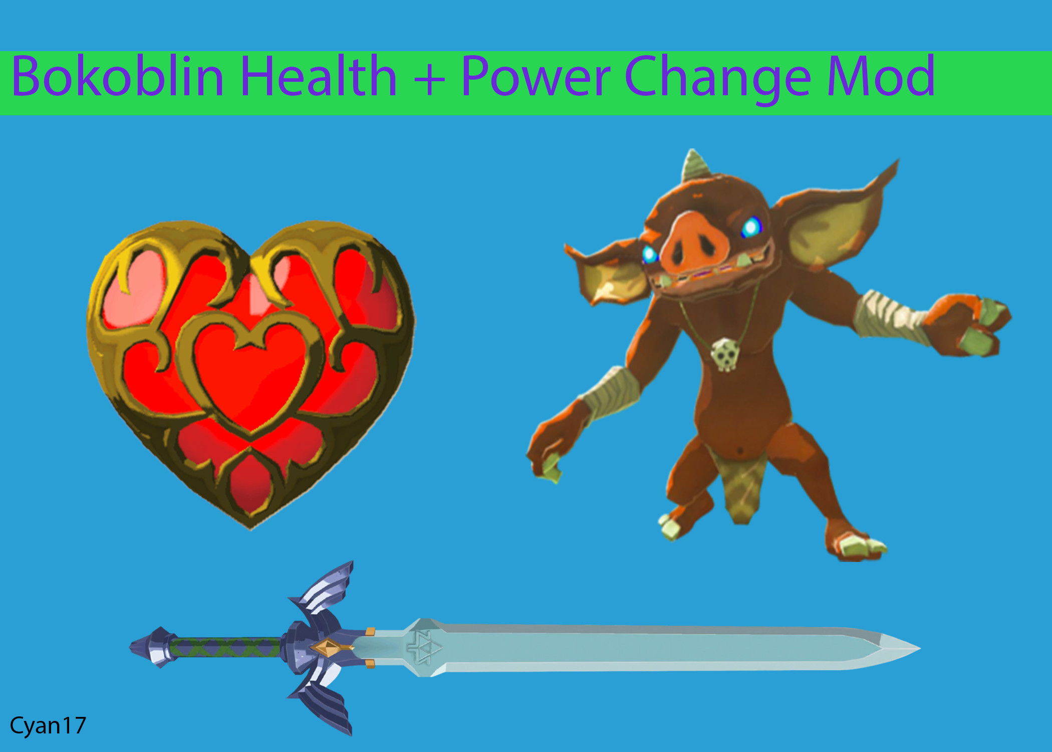 Bokoblin Power and Health Change (With Options) Mod for The Legend of ...