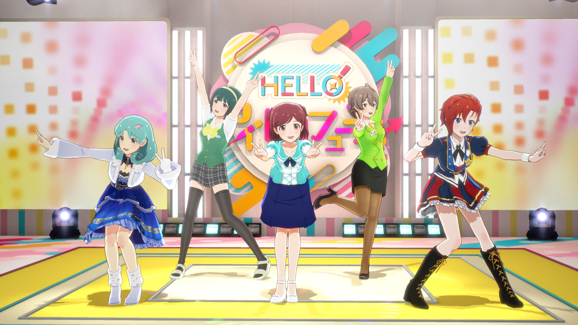 Misaki Aoba Outfit over Dressy Stardust Mod for THE IDOLM@STER STARLIT ...