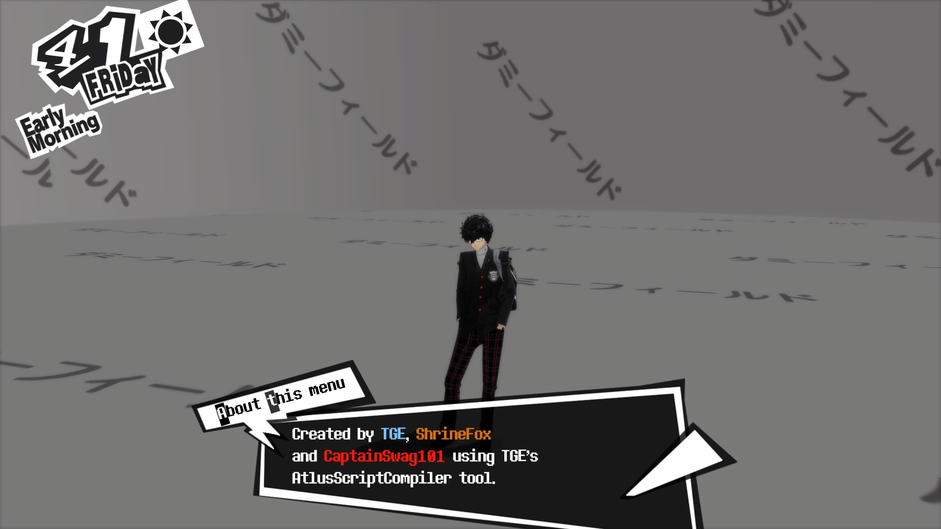 Undertale Font Mod Mod for Persona 5 Royal | P5R Mods