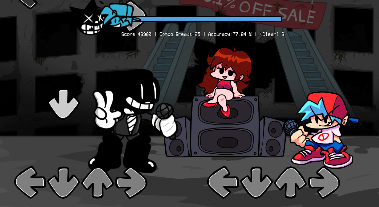 Minus Cartoon Cat (V1) Mod for Friday Night Funkin' | FNF Mods