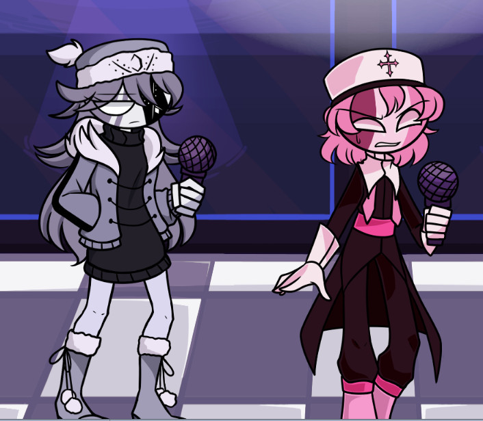 Mid-Fight Masses Genderbend For Multiplayer [Friday Night Funkin'] [Mods]