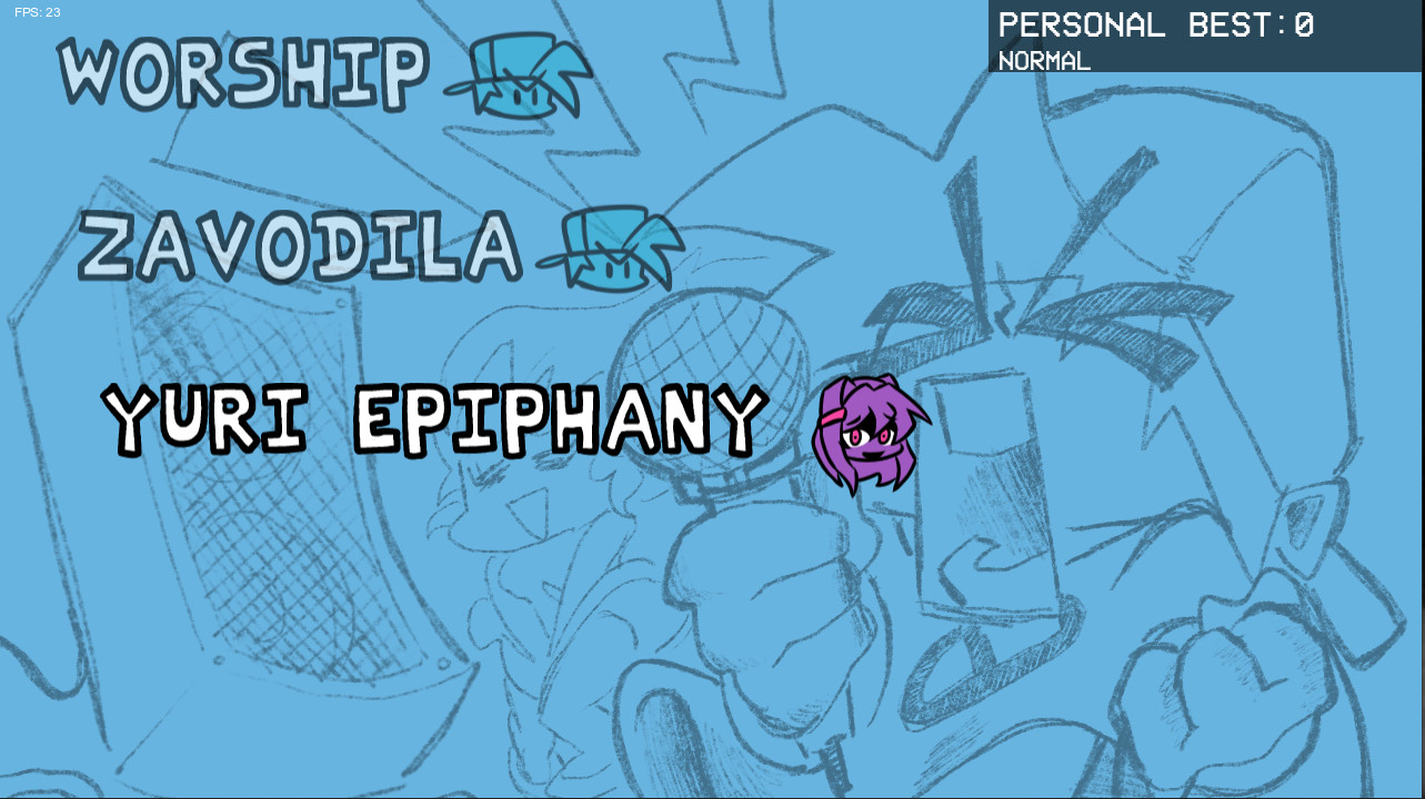 Yuri Sings Epiphany For Multiplayer [Friday Night Funkin'] [Mods]