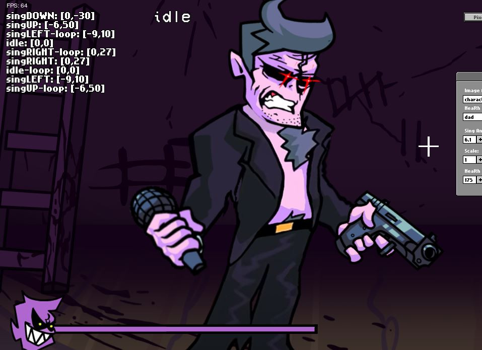 daddy dearest with a gun Mod for Friday Night Funkin' | FNF Mods