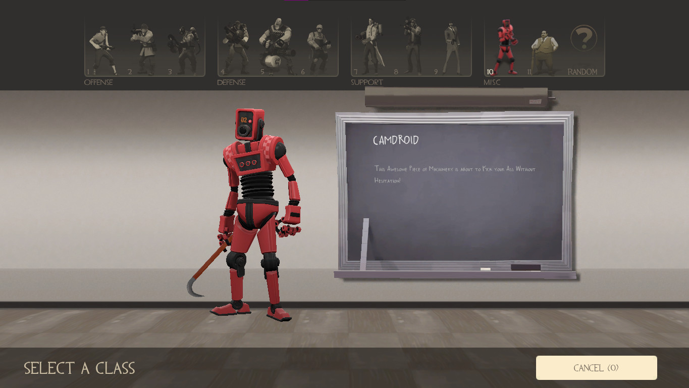 Camdroid for mercenary. (Small update) Mod for Open Fortress | OF Mods