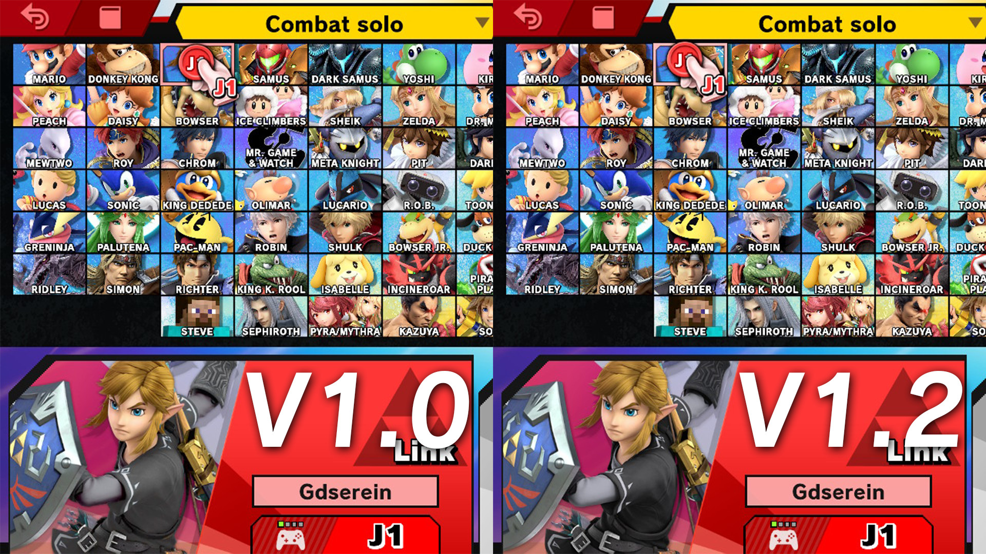 Black Champion Tunic Mod for Super Smash Bros. Ultimate | SSBU Mods