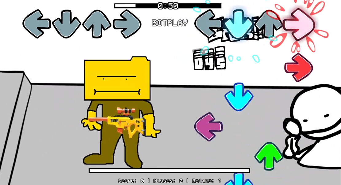 ASSASSINATING WITH RON BUT IT'S A MOD [Friday Night Funkin'] [Mods]