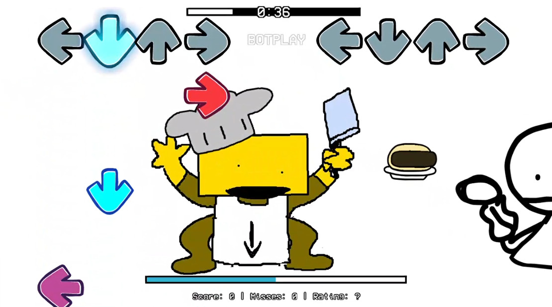 COOKING WITH RON 4 BUT IT'S A MOD Mod for Friday Night Funkin' | FNF Mods