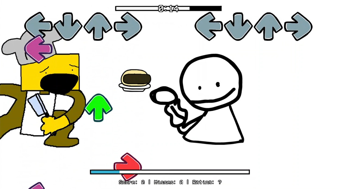 COOKING WITH RON 4 BUT IT'S A MOD Mod for Friday Night Funkin' | FNF Mods