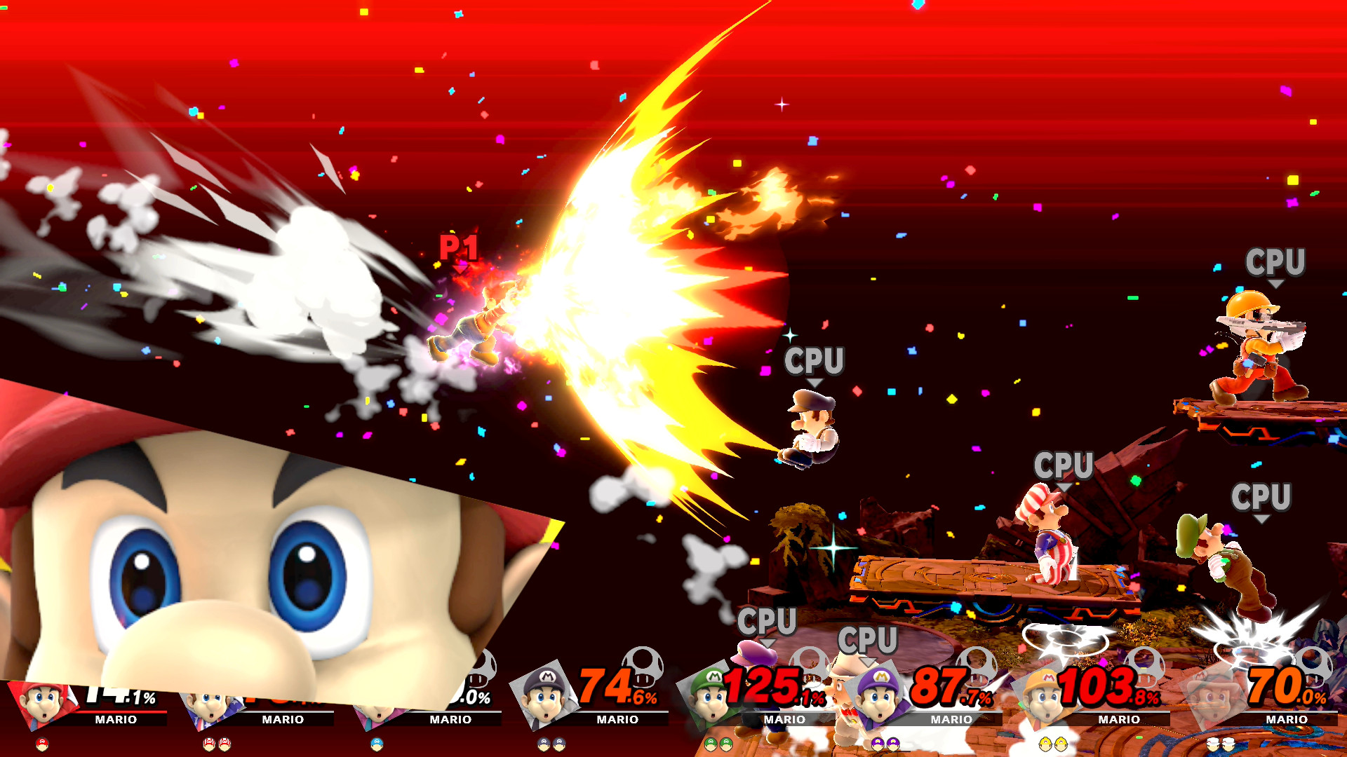 Shaven Mario Mod for Super Smash Bros. Ultimate | SSBU Mods