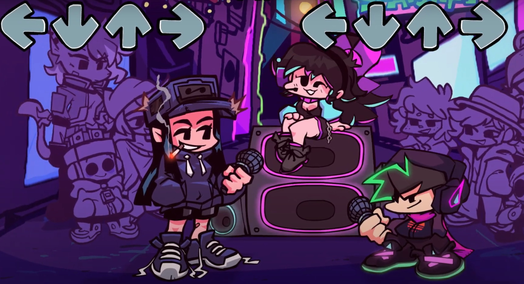 Neo Boyfriend and Girlfriend FANMADE new gf! [Friday Night Funkin'] [Mods]