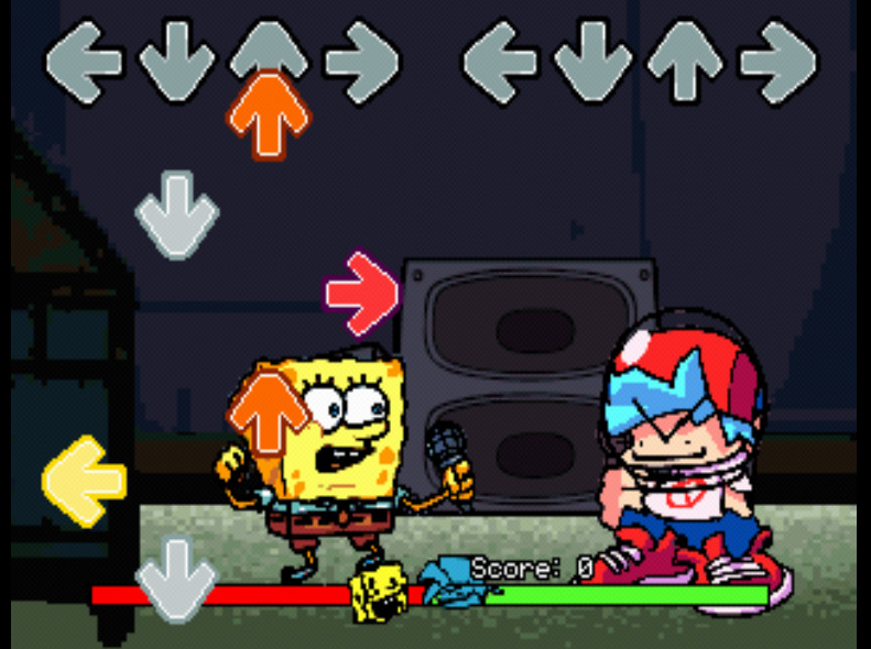 VS Spong Cancelled Update [PSX PORT] Mod for Friday Night Funkin' | FNF ...