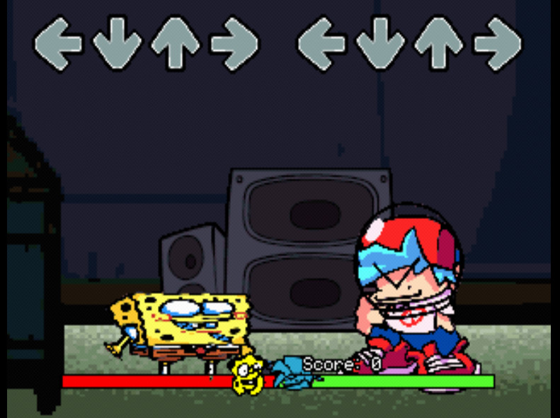 VS Spong Cancelled Update [PSX PORT] Mod for Friday Night Funkin' | FNF ...