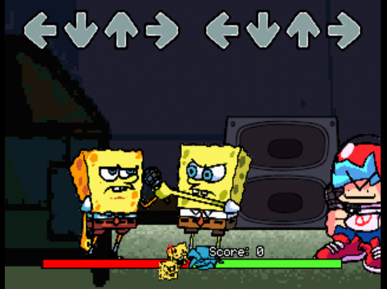 VS Spong Cancelled Update [PSX PORT] Mod for Friday Night Funkin' | FNF ...