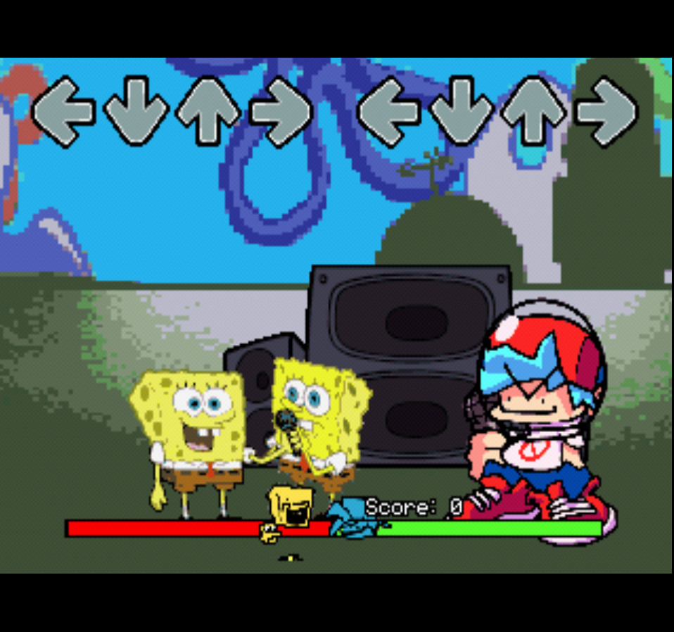VS Spong Cancelled Update [PSX PORT] Mod for Friday Night Funkin' | FNF ...
