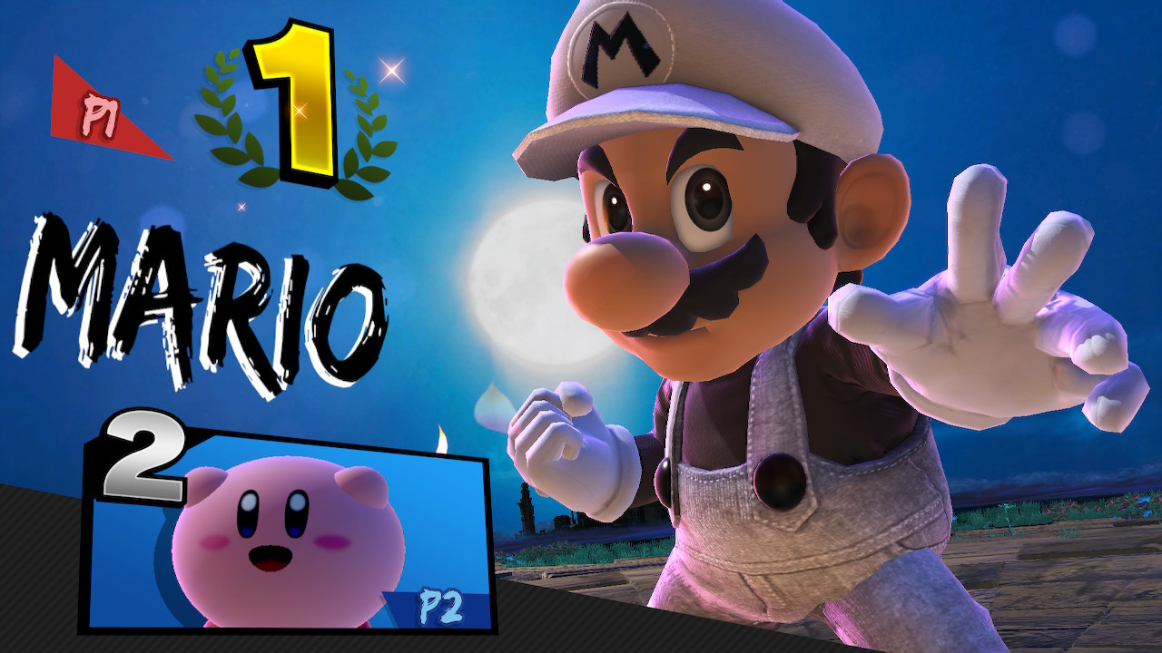 White and Black Mario Mod for Super Smash Bros. Ultimate | SSBU Mods