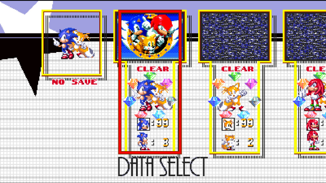 S1 Forever Data/Level Select BG Mod for Sonic 3 A.I.R. | S3AIR Mods