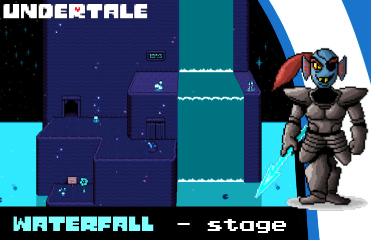 Undertale - Waterfall (9.4/CMC+) Mod for Super Smash Bros. Crusade ...