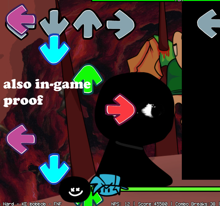 Vs bob Run but recharted to be playable lol [Friday Night Funkin'] [Mods]