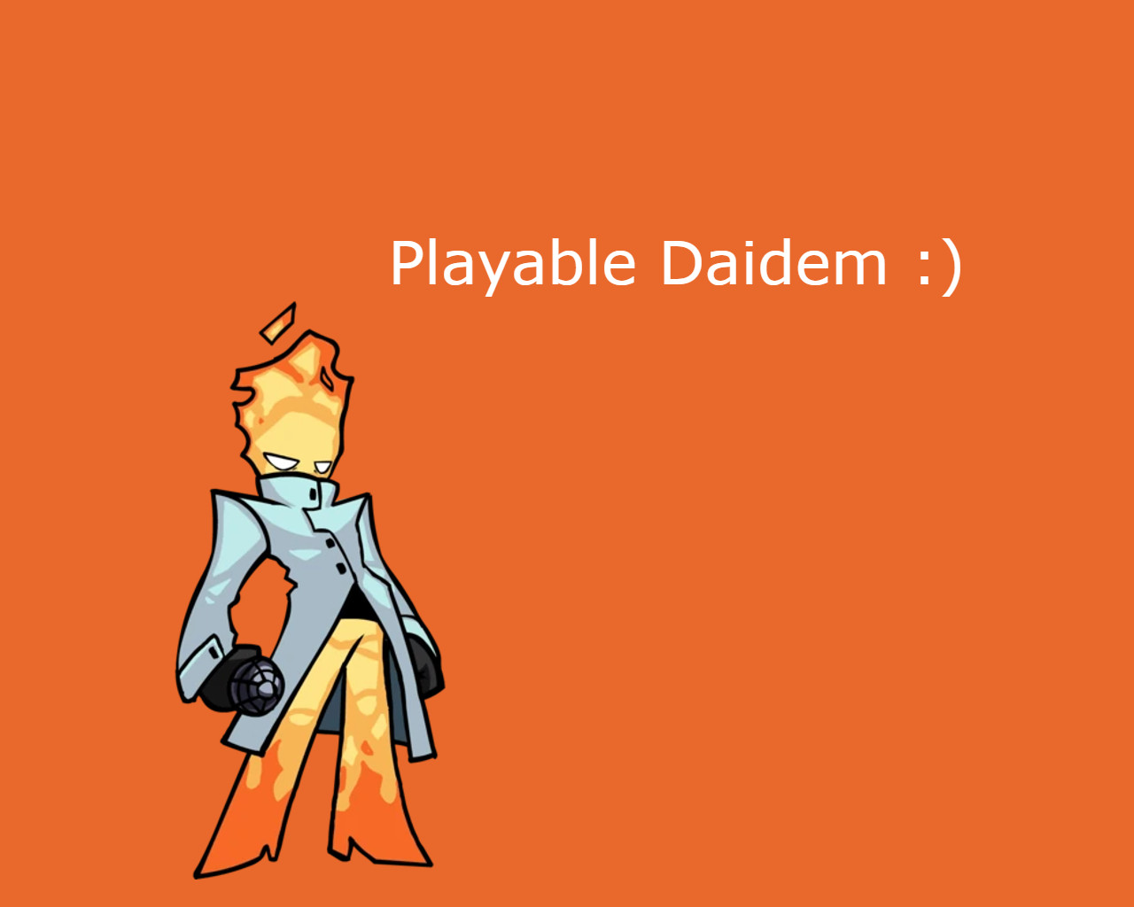 Playable Daidem ( Mid-Effort ) Mod for Friday Night Funkin' | FNF Mods