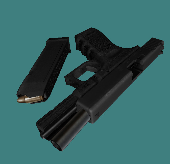 Glock 17 Gen 3 Mod for Cry of Fear | CoF Mods