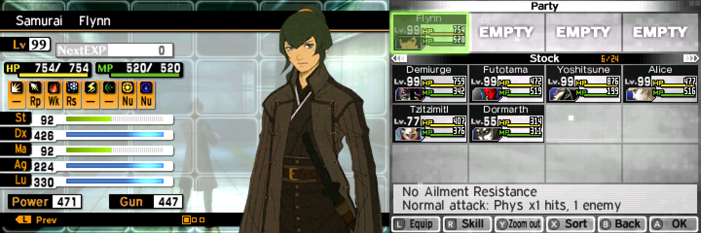 Early Design Flynn Mod for Shin Megami Tensei IV | SMT IV Mods