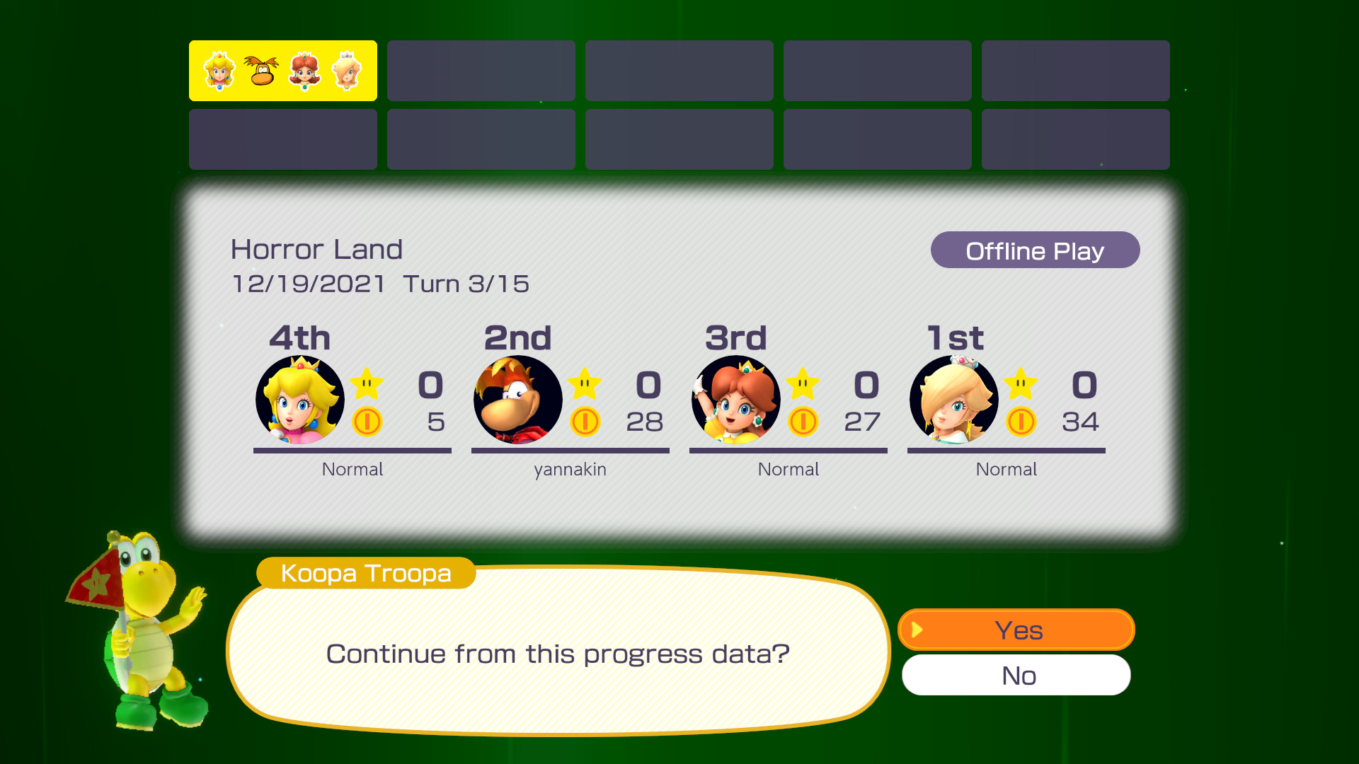 Rayman part 2 [Mario Party Superstars] [Mods]