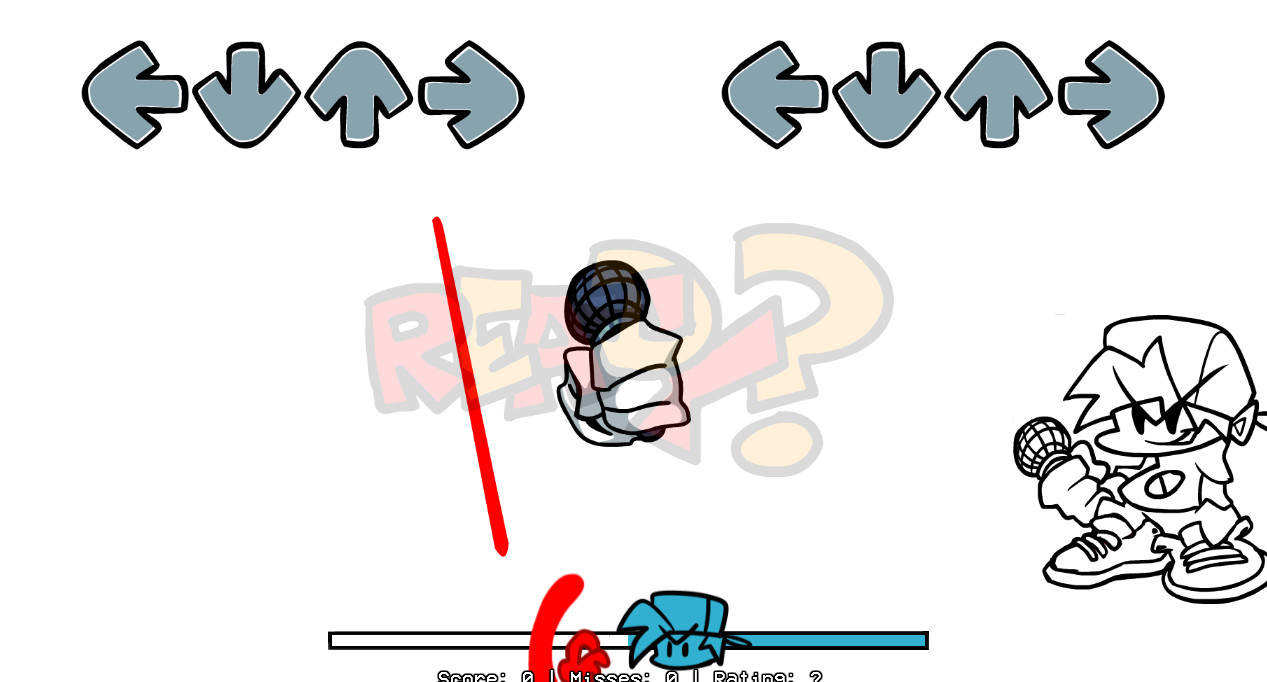 Friday Night Funkin': One Lyrical Line Mod for Friday Night Funkin ...