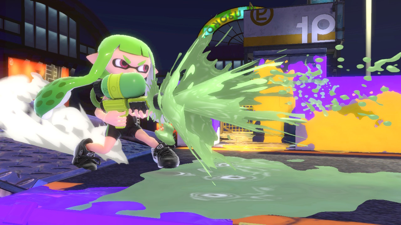 MK8DX Green Inkling Mod for Super Smash Bros. Ultimate | SSBU Mods