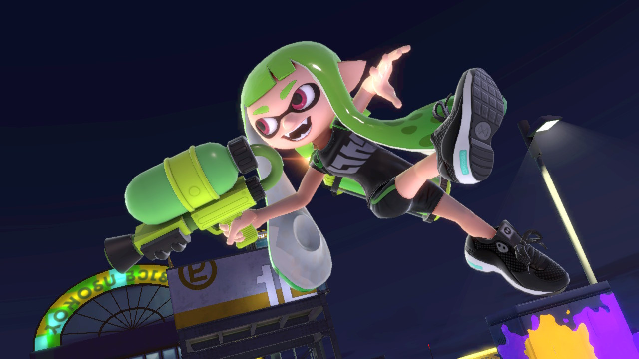 MK8DX Green Inkling Mod for Super Smash Bros. Ultimate | SSBU Mods
