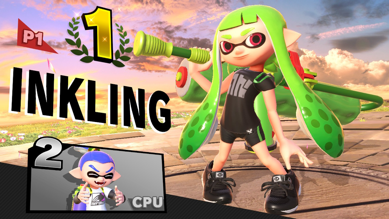 MK8DX Green Inkling Mod for Super Smash Bros. Ultimate | SSBU Mods