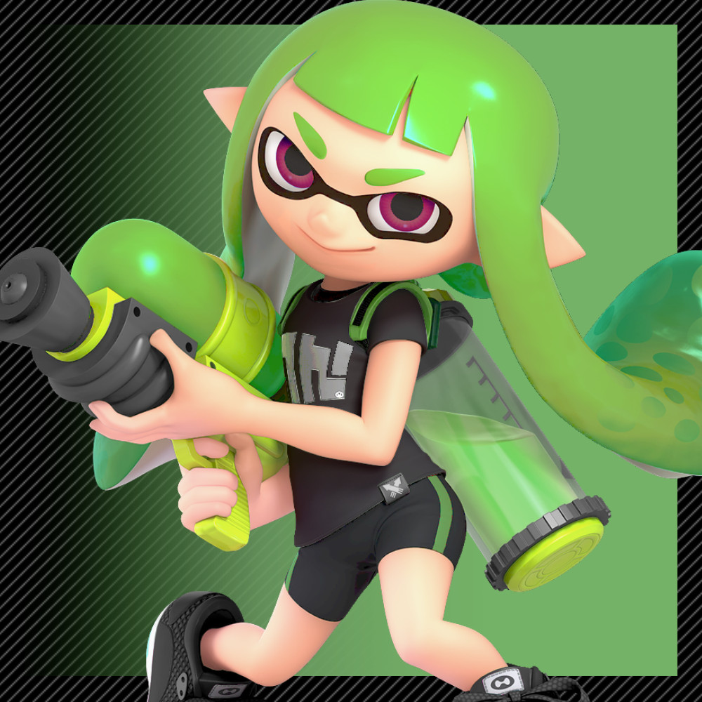 MK8DX Green Inkling Mod for Super Smash Bros. Ultimate | SSBU Mods