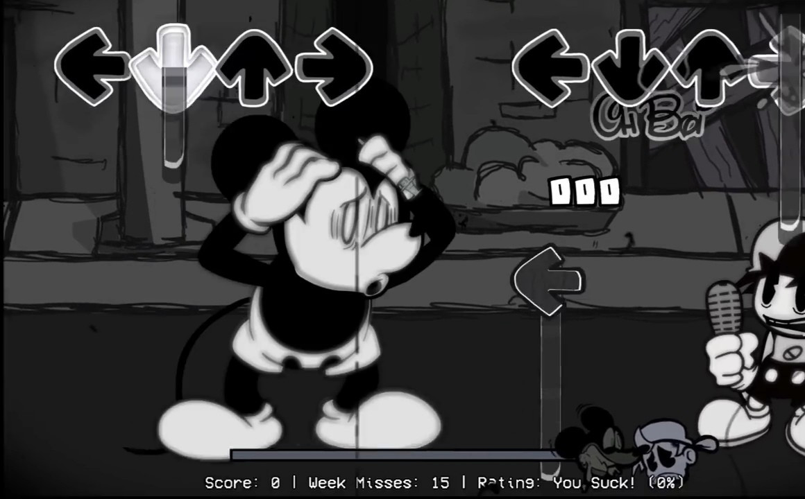 fnf vs mickey but...total smile [Friday Night Funkin'] [Mods]