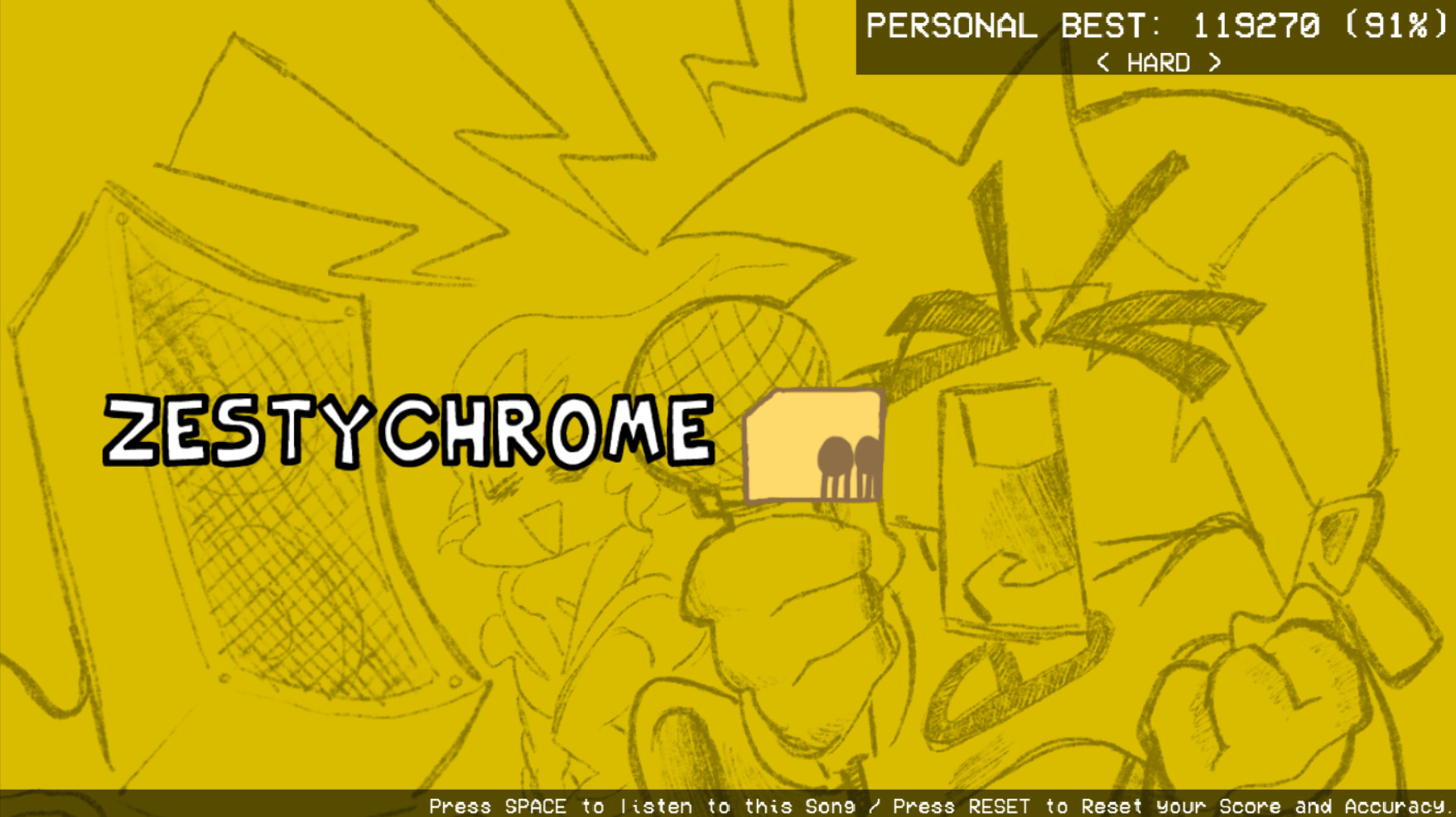 ZestyChrome Mod for Friday Night Funkin' | FNF Mods