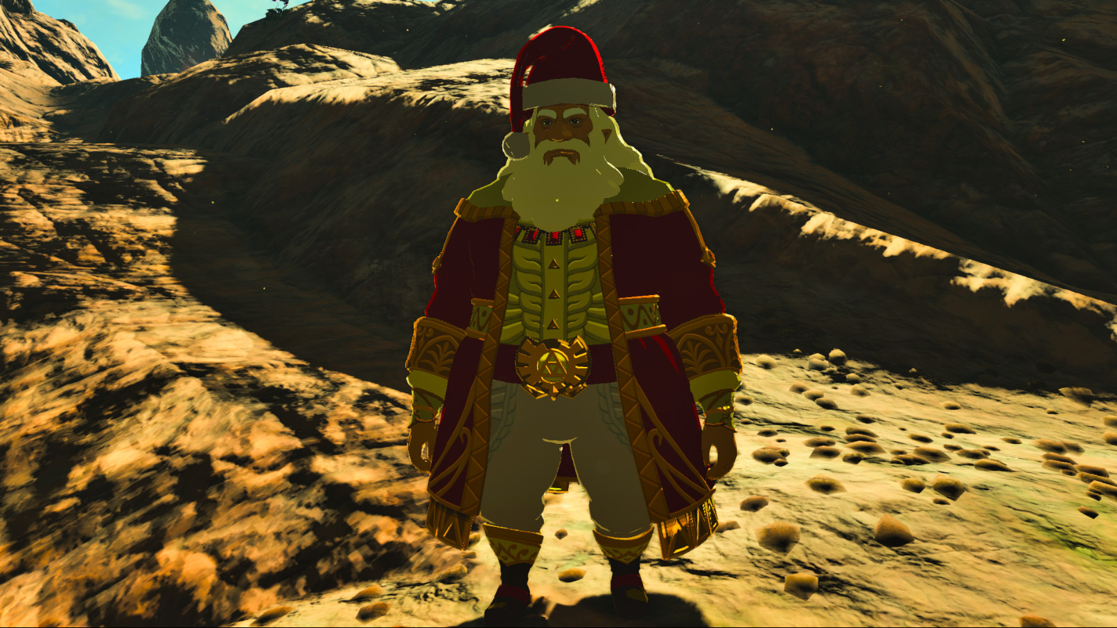 Santa Claus Mod for The Legend of Zelda: Breath of the Wild (WiiU ...