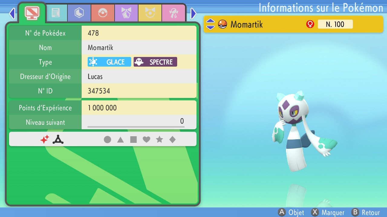 Pokemon Froslass Shiny