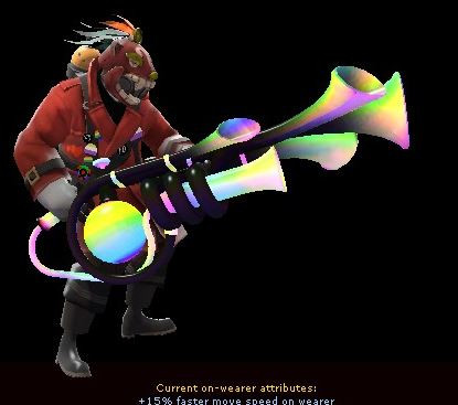 Black and Rainbow Rainblower Mod for Team Fortress 2 | TF2 Mods